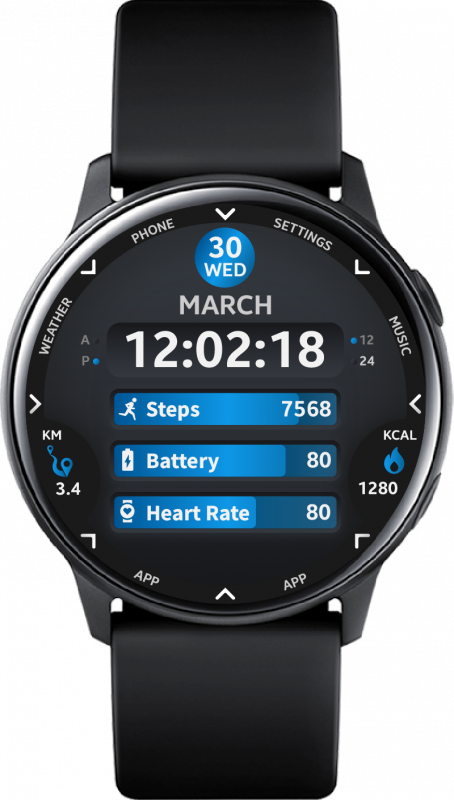 Clean Design – Now Watch Faces and Applications