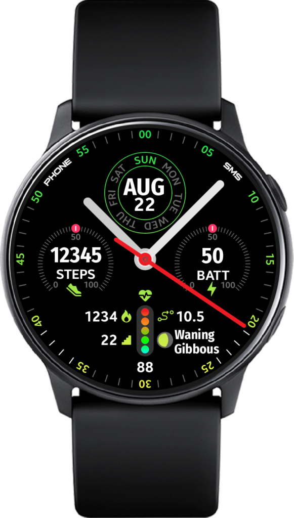 Tickers Samsung Galaxy Watch Face – Now Watch Faces and Applications